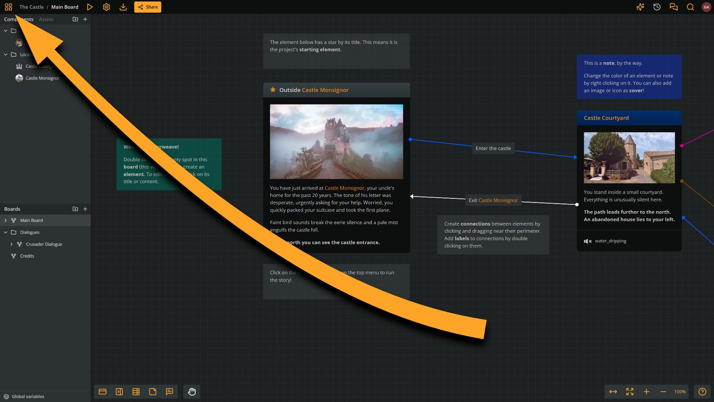 Your Arcweave QuickStart Guide